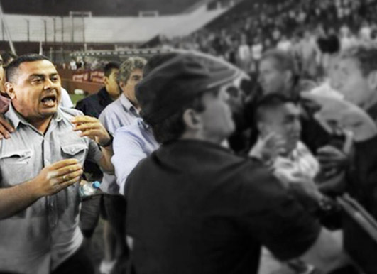 La Policía Federal pasó a disponibilidad al efectivo armado en cancha ...